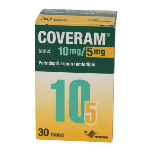 Buy Coveram perindopril / amlodipine 10mg / 5mg tablet 1's online with ...